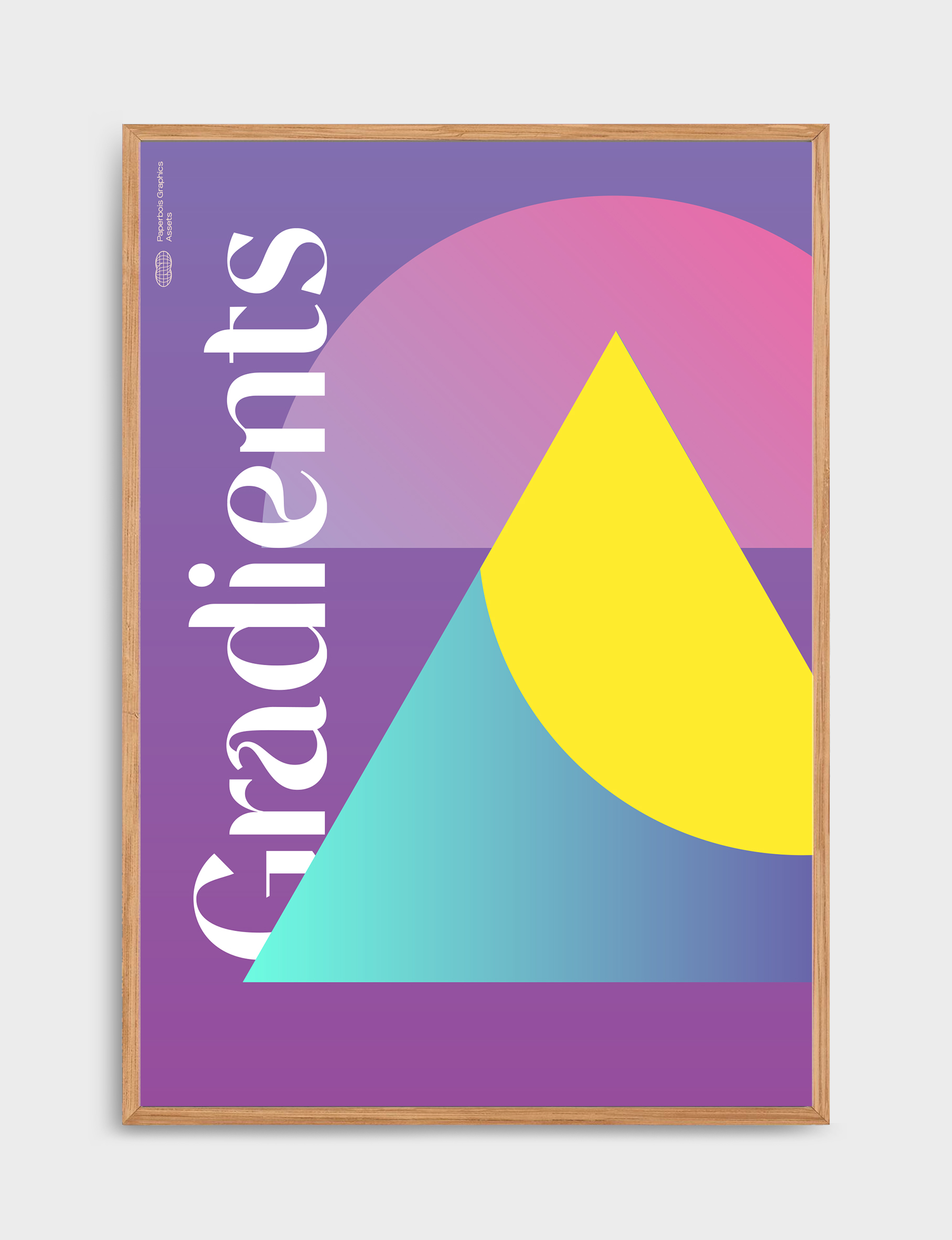 Retro Gradients plakat | Paperbois